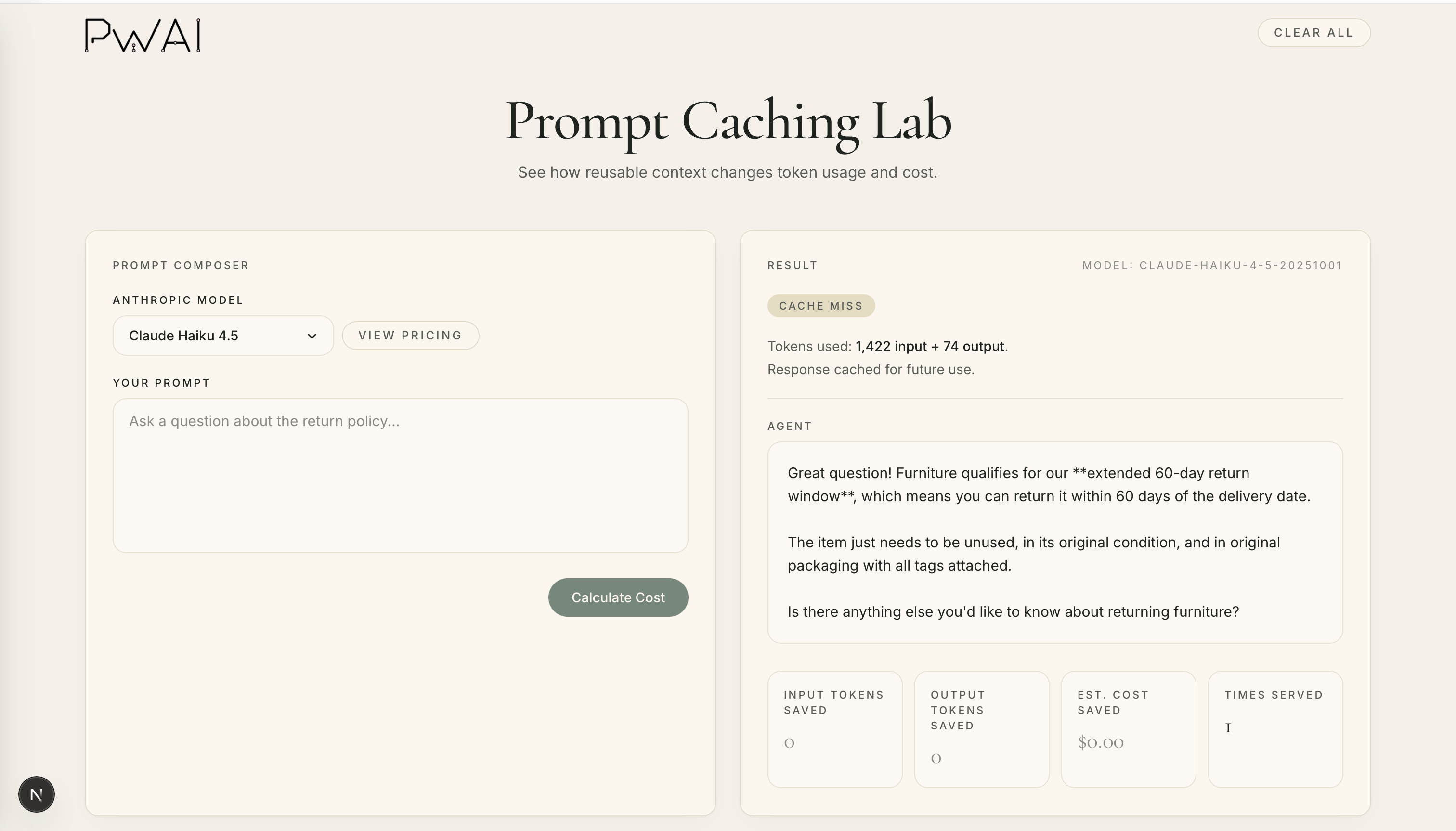 Prompt Caching: Stop Paying for the Same Answer Twice — Pretty Wired AI